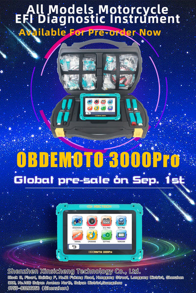 MST 3000 Pro Motorcycle Electronic Diagnostic Tool – VXDAS Official Store