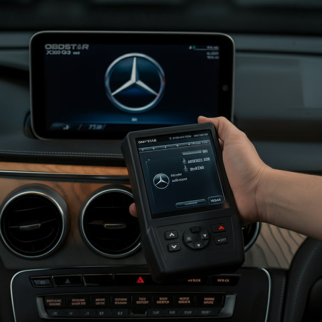 Programming and Virginizing Mercedes-Benz W221 Dashboards with OBDSTAR