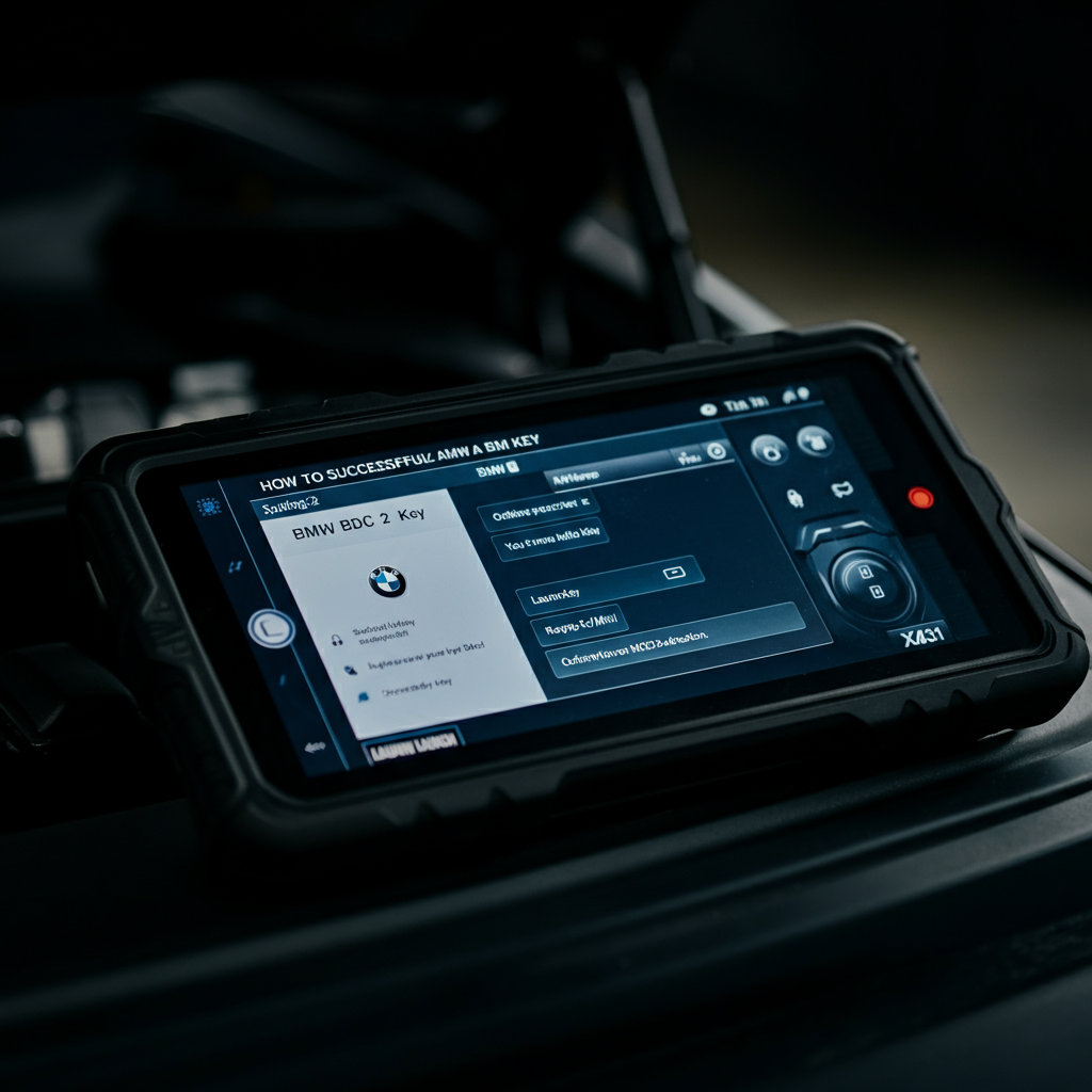 # How to Successfully Add a BMW BDC2 Key Using Launch X431 IMMO Tablet