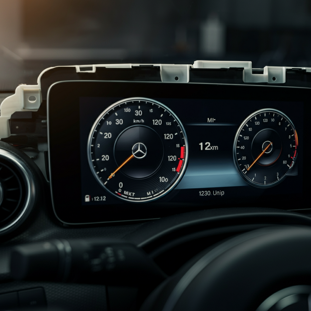 # Comprehensive Guide to Mileage Correction on Mercedes-Benz HU6 IC177