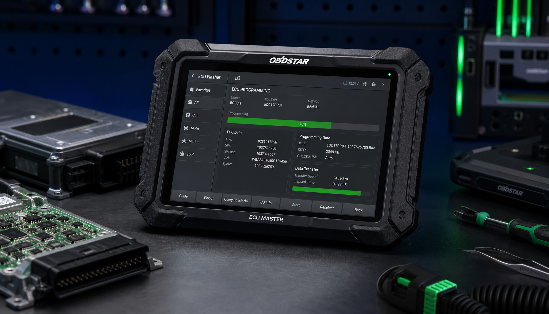 OBDSTAR ECU Master May 2026 Update: 300+ New ECU Protocols Across Cars