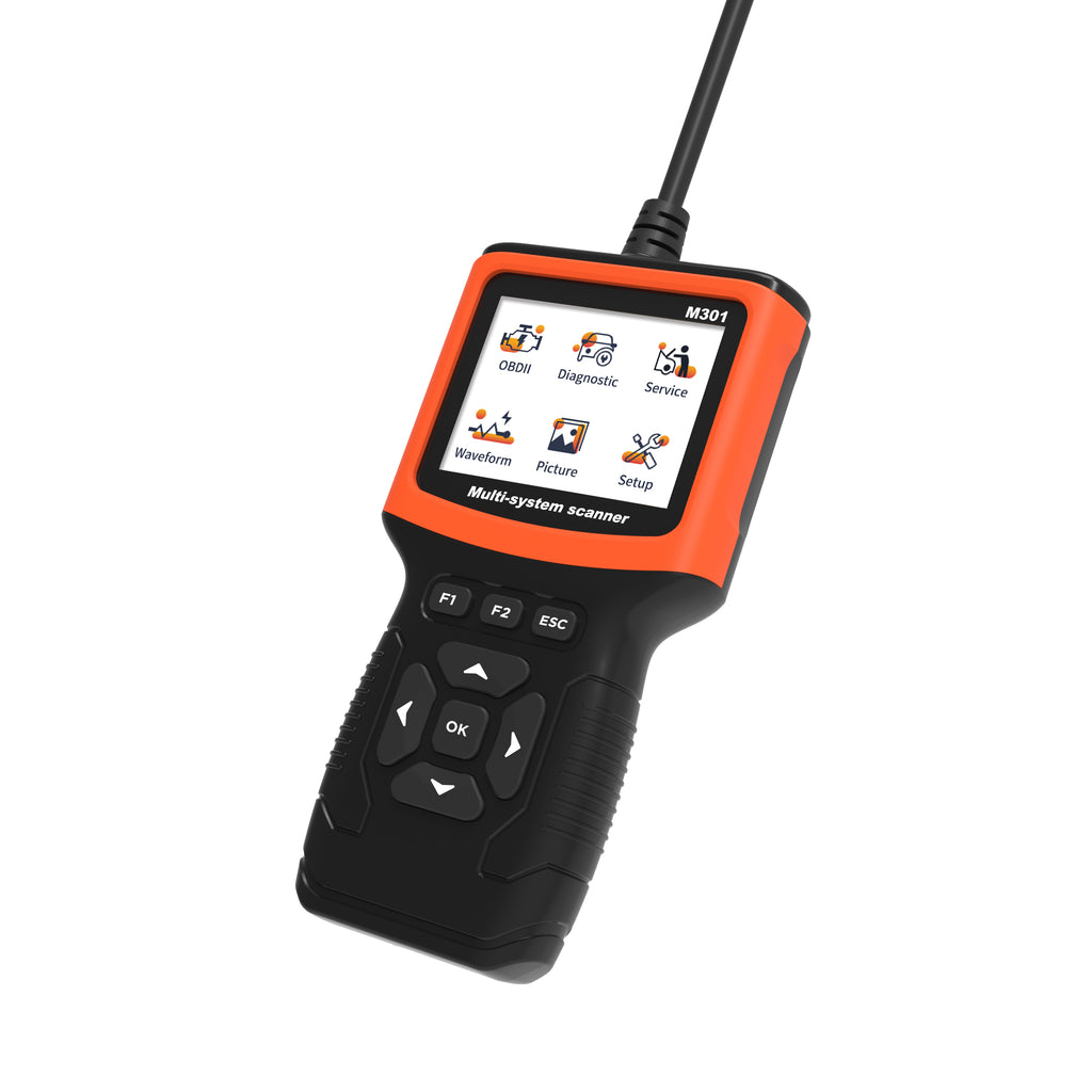 Car Fault Diagnostic Instrument M301 Engine Tester OBD2 Testing Tool R ...