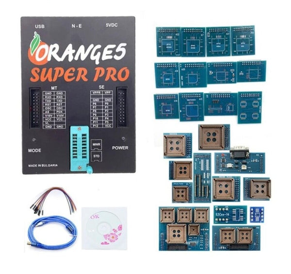 OEM Orange 5 Super Pro V1.38 OBD2 Car Programmer Upgraded Professional ...