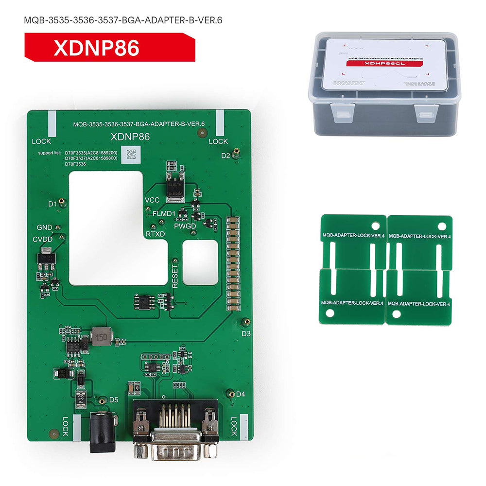 Xhorse MQB48 No Disassembly No Soldering 13 Full Set Adapters XDNPM3GL