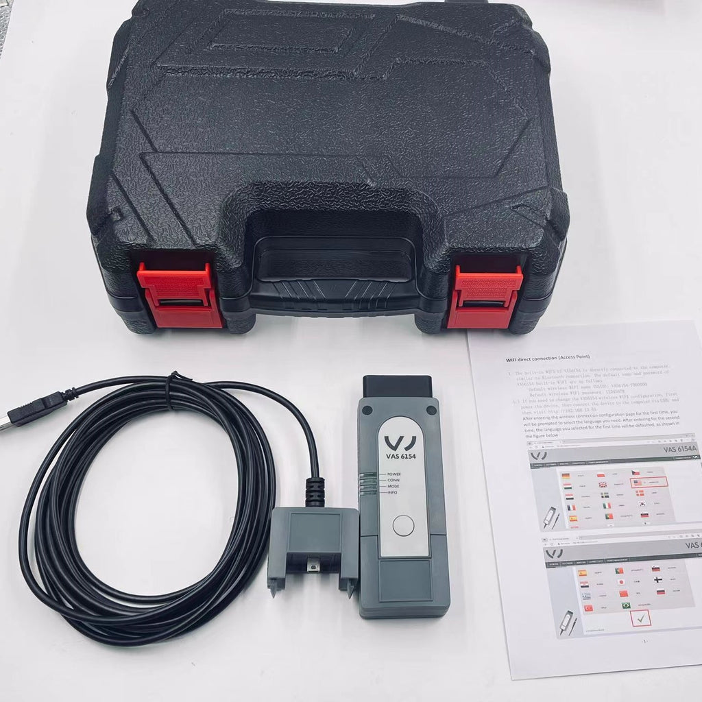 VAS 6154A DoIP OBD2 Scanner Original 1:1 For V-AG Diagnositc Tool CAN ...