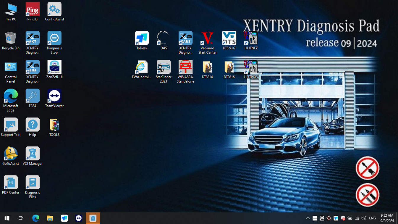 Mercedes Benz C6 DoIP Xentry Diagnosis VCI Support Diagnosis & Programming