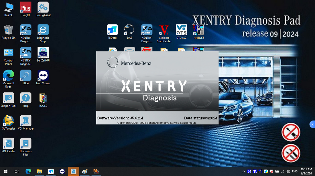 Mercedes Benz C6 DoIP Xentry Diagnosis VCI Support Diagnosis & Programming