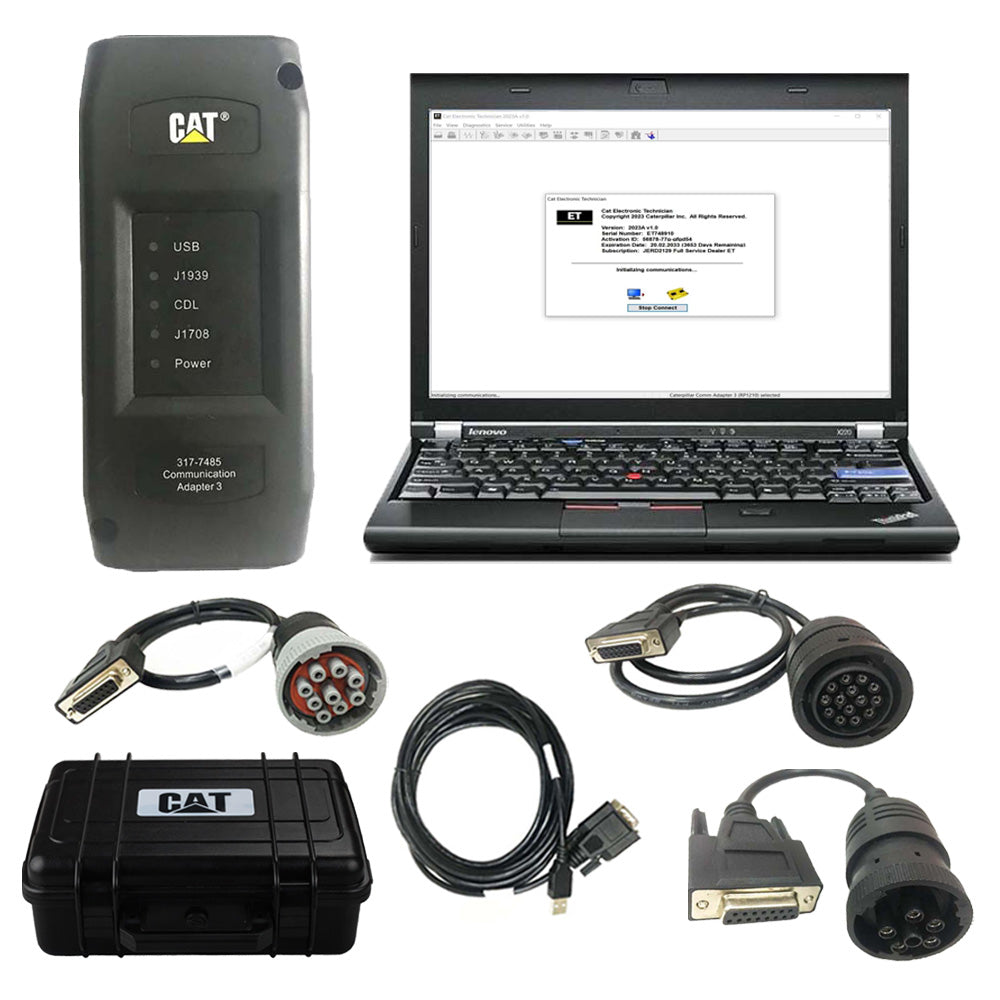 CAT ET III Caterpillar ET Diagnostic Adapter 3 with Wifi Truck ...