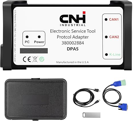 CNH DPA5 Diagnostic Kit New Holland Electronic Service Tool Dearborn ...