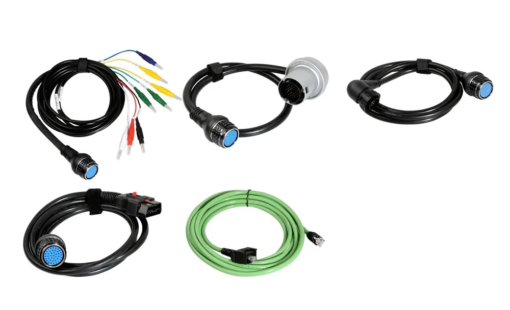 MB Star C4 and DOIP C4 Cables Full Set C4 Full Connection Cables 5pcs ...