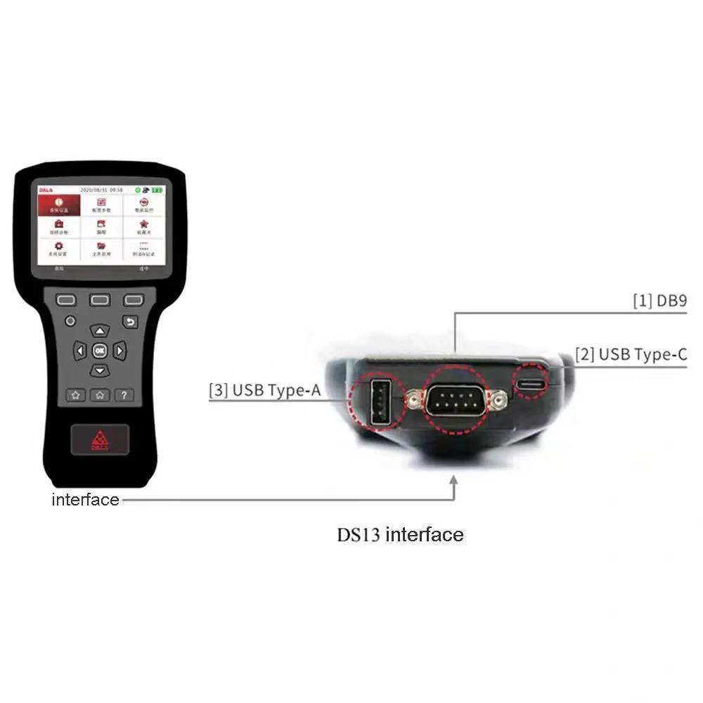 DS13C Diagnostic Tool Handheld Programmer For Curtis AC DC Motor Contr ...