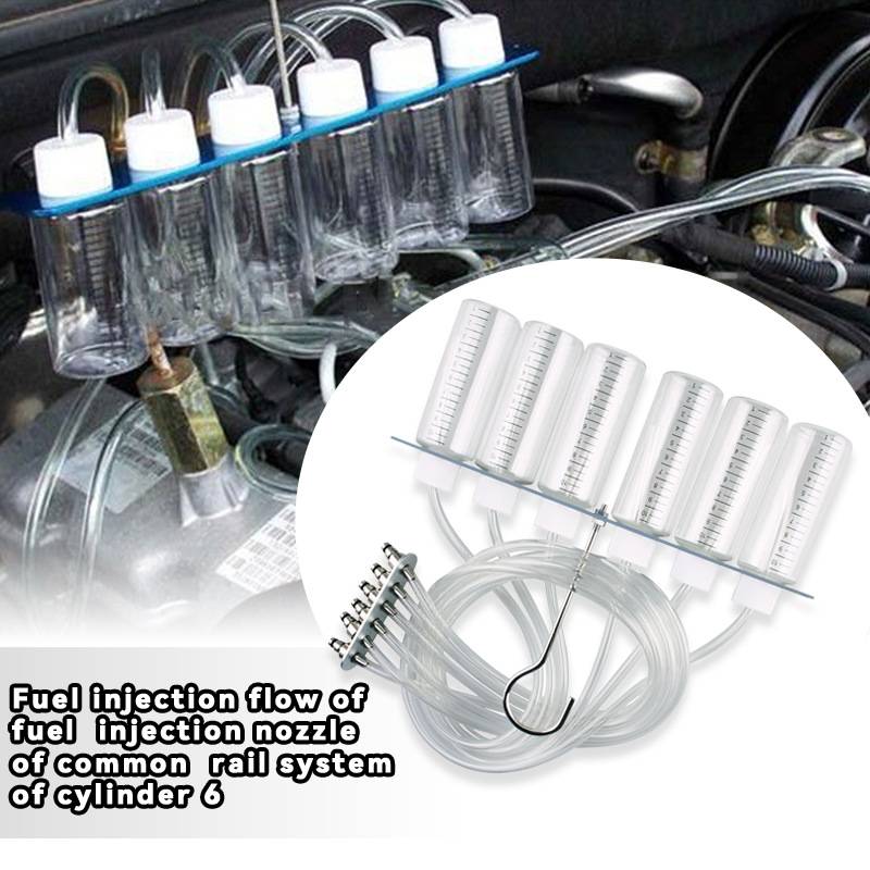 Diesel Injector Flow Meter Test Set Professional Auto Repair Tools for