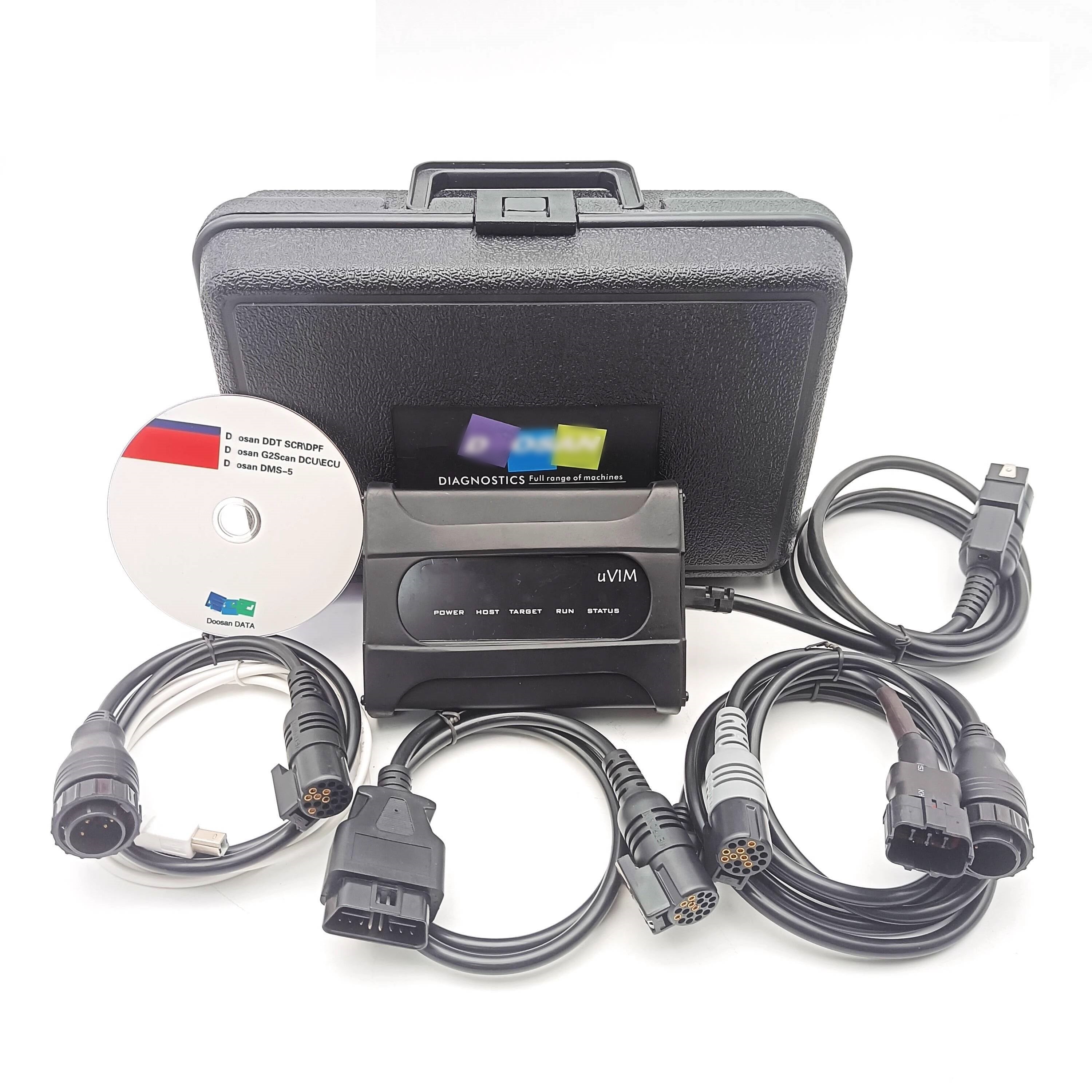 Doo-san uVIM Diagnostic Tool Engine fault Scanner detection OBD Interf