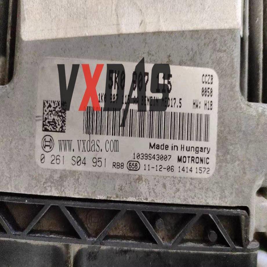 ECM ECU for VW Golf Engine Control Module MED17.5 5K0907115 0261S04951 ...