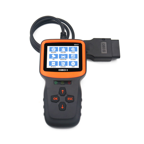 V317 Automobile Fault Detector OBD II EOBD OBD 2 Oxygen Sensor Test En ...