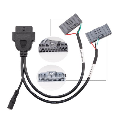GODIAG Test Cable KVM RFA 2-in-1 for Jaguar Land Rover Pre-2017 and JL