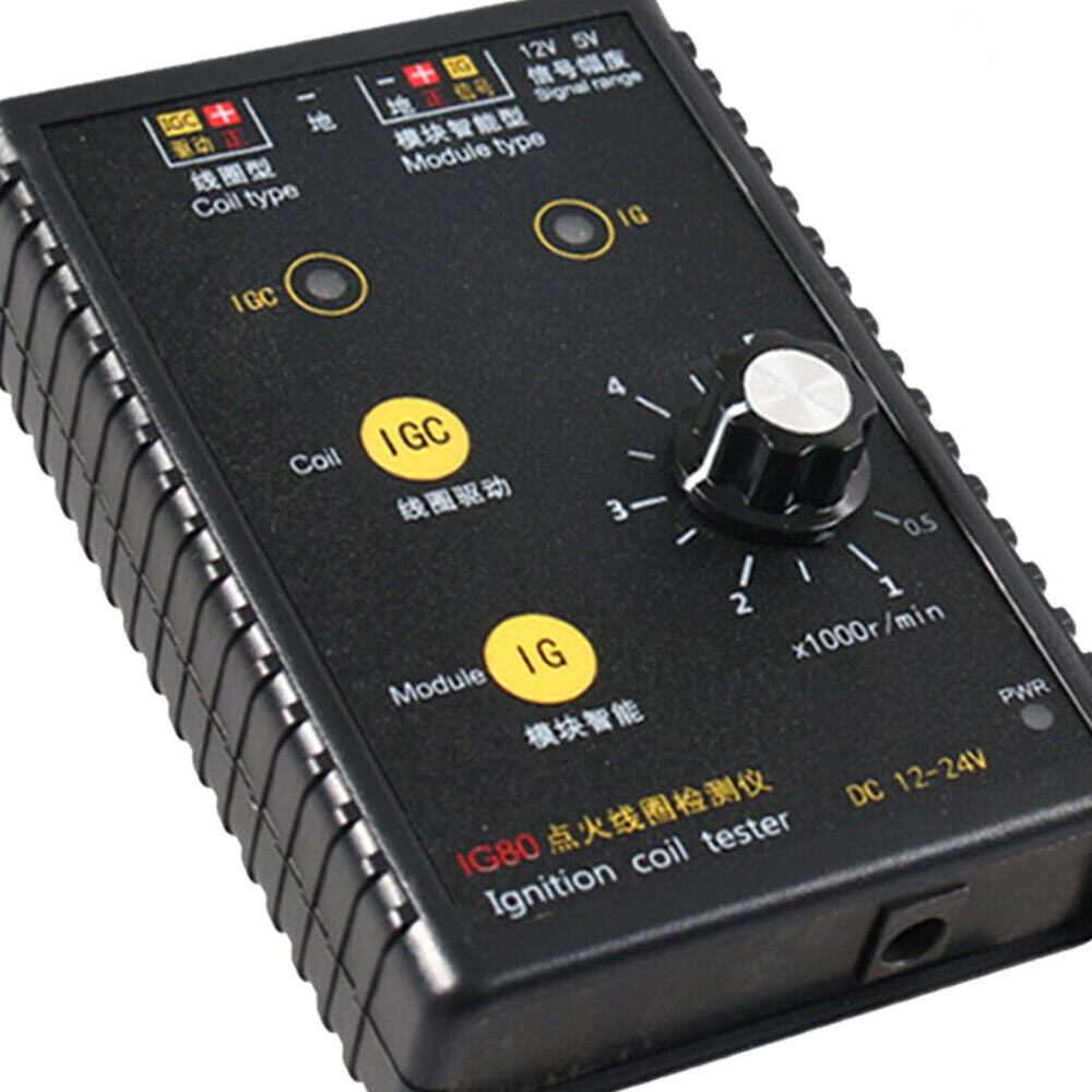 IG80 Automotive Ignition Coil Tester DC 12-24V