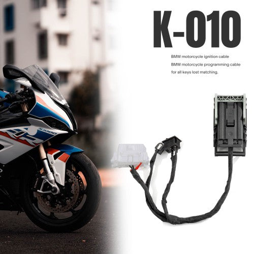OEM K-010 Key 46 Matching Adapter Cable for B-MW Motorcycle Ignition P