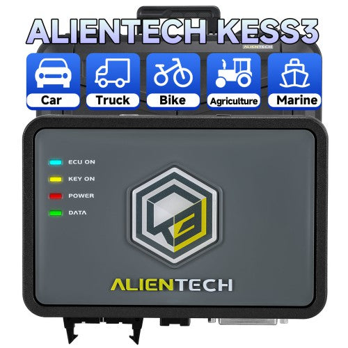 Original ALIENTECH KESS V3 ECU Programming Tool via OBD Boot and Bench ...