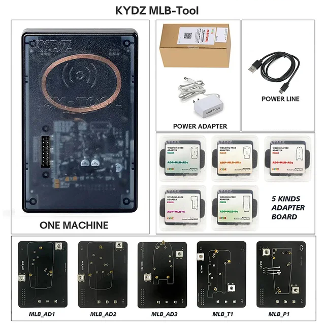 KYDZ MLB Tool Key Programmer For 5M Chip Generate dealer key – VXDAS ...