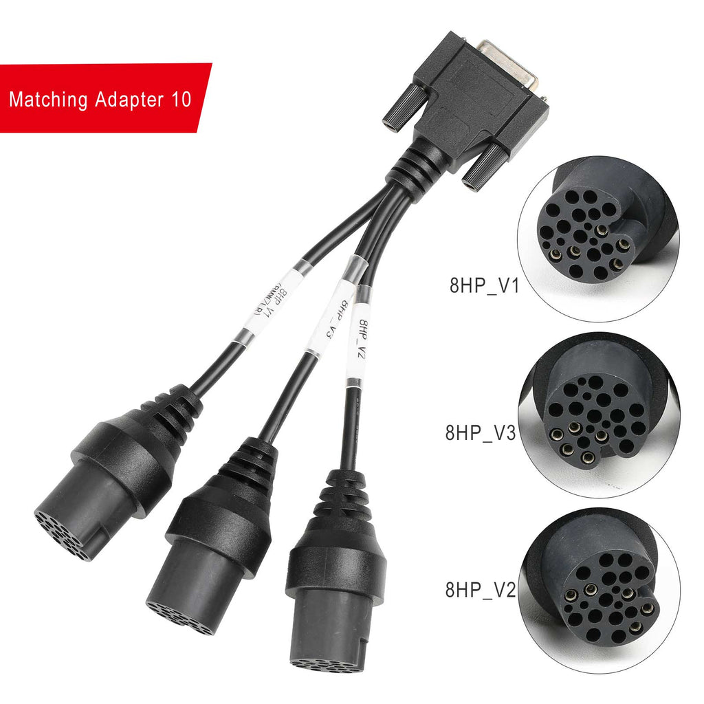 Launch X431 ECU Programmer Gearbox Connectors Package – VXDAS Official ...