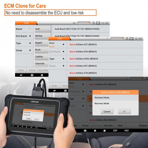 OBDSTAR DC706 Full version ECU TCM BCM ECU Tool for Car and Motorcycle ...