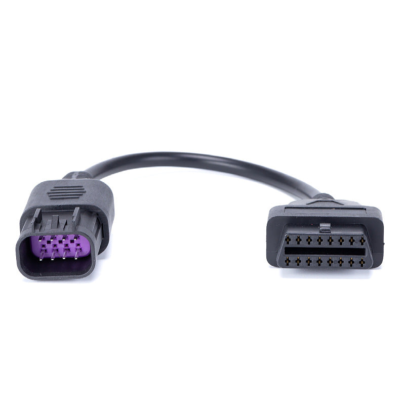 OBD to 8-pin diagnostic adapter for Polaris ATV/motorcycle connection