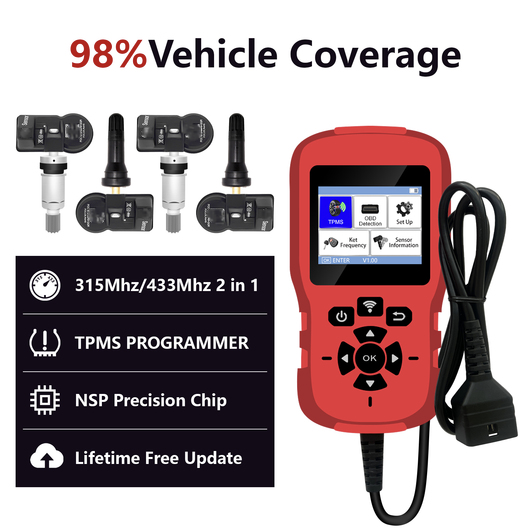 VXDAS TPMS Programming Tool Handheld TPMS Sensor Activator & Diagnostic ...