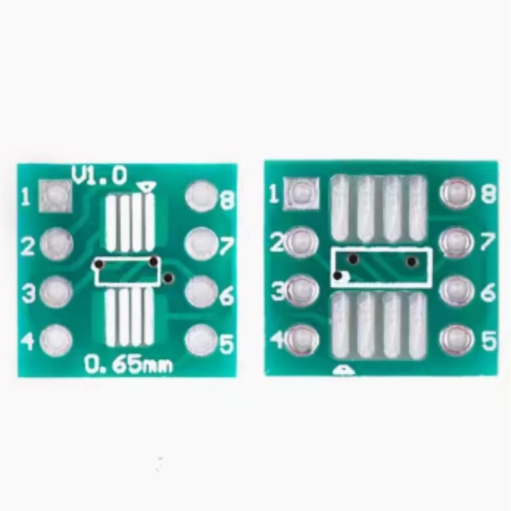 20x SOP8 SO8 SOIC8 TSSOP8 MSOP8 0.65mm 1.27mm to DIP8 2.54mm Adapter ...