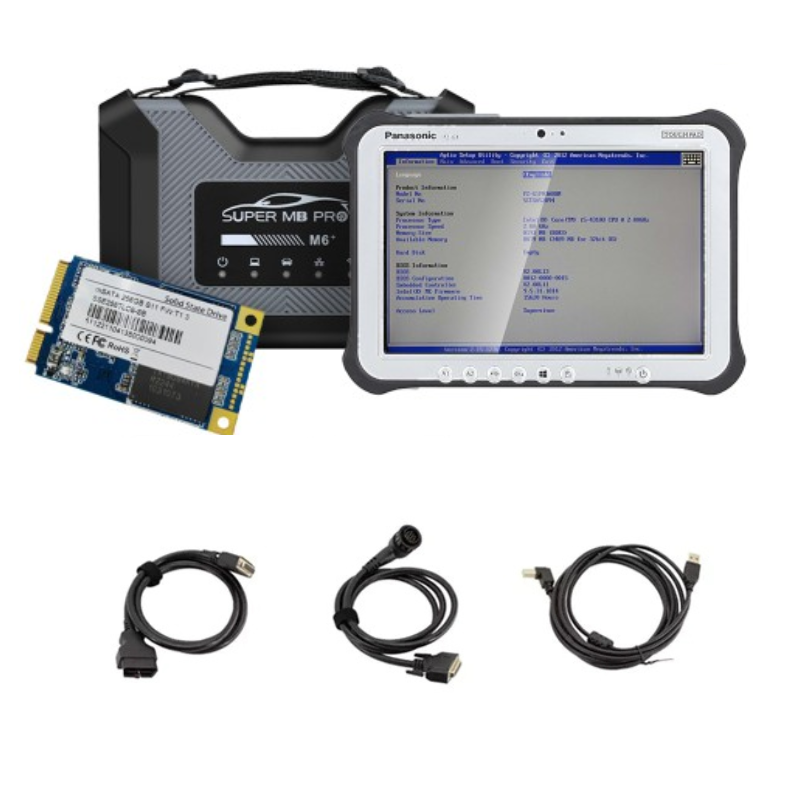 SUPER MB PRO M6+ Star Diagnosis Tool for Benz Cars and Trucks Full ...