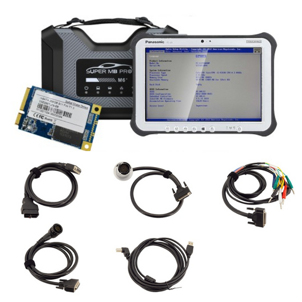 SUPER MB PRO M6+ Star Diagnosis Tool for Benz Cars and Trucks Full ...