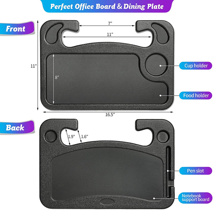 Steering Wheel Tray For Car & Truck Multi-function Steering Wheel Desk