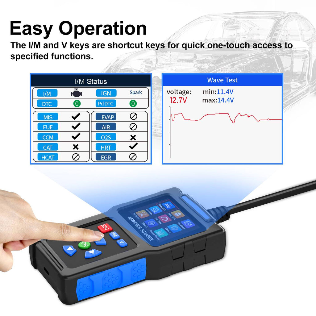 T200 automobile fault diagnosis instrument OBD II Scanner – VXDAS ...