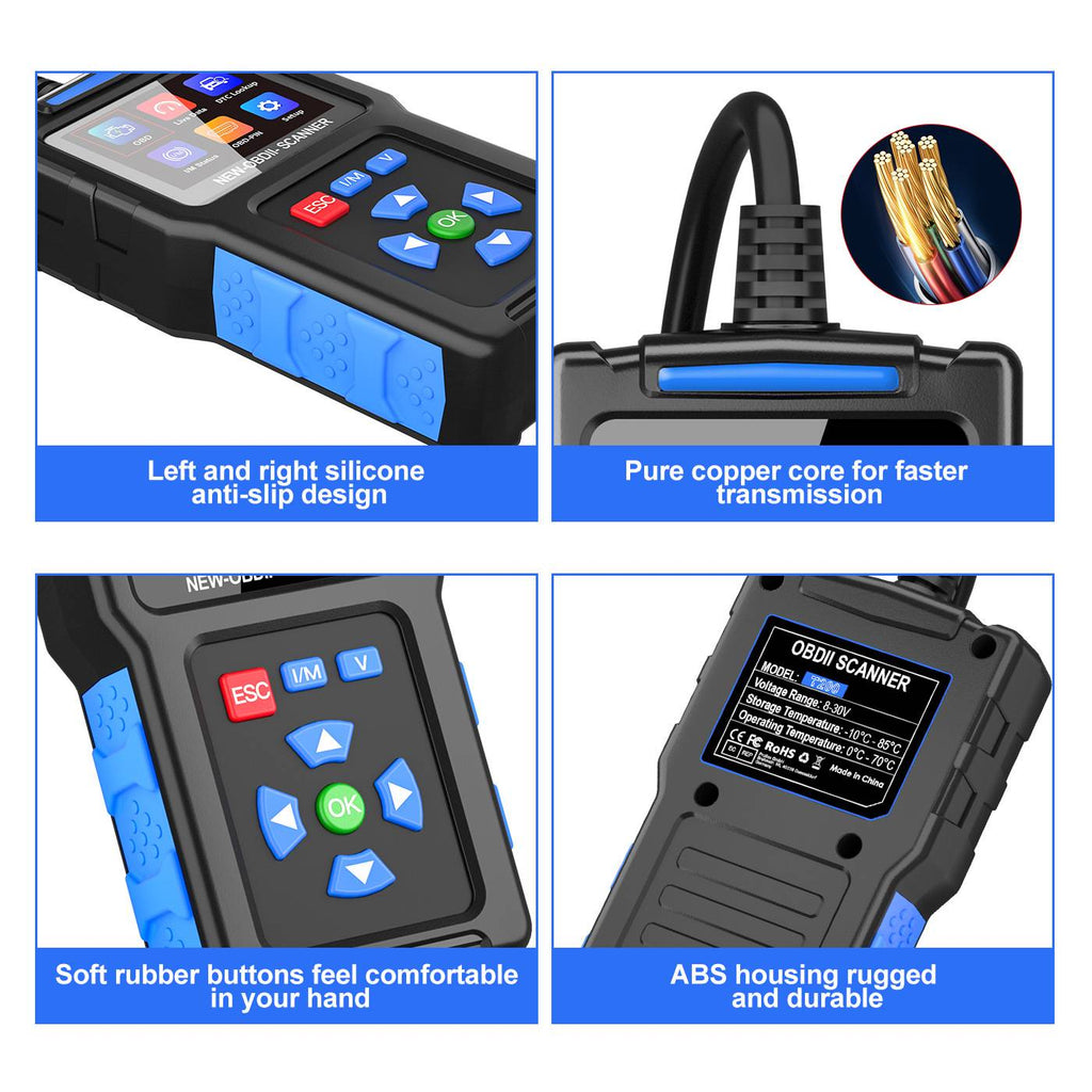 T200 automobile fault diagnosis instrument OBD II Scanner – VXDAS ...