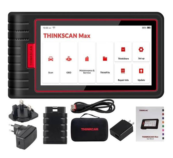 THINKCAR ThinkScan Max OBD2 Scanner Support All System Diagnostics ...