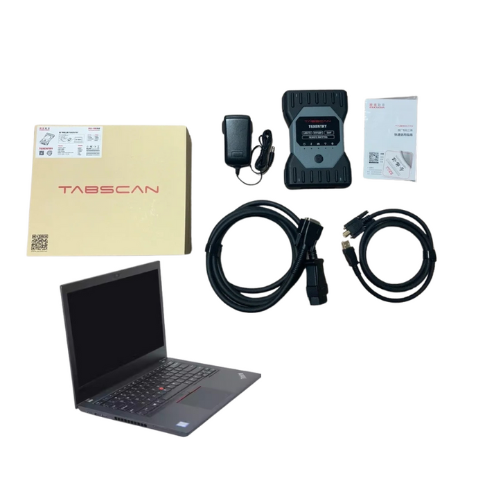 TabScan T6 XENTRY Diagnostic Tool with ThinkPad T470 I5 7200U 512G SSD
