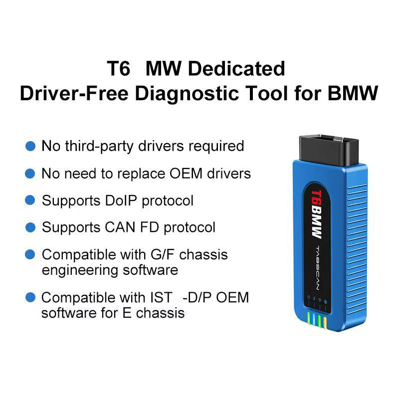 Tabscan T6BMW Dedicated Driver-Free Diagnostic Tool for BM-W cars diag
