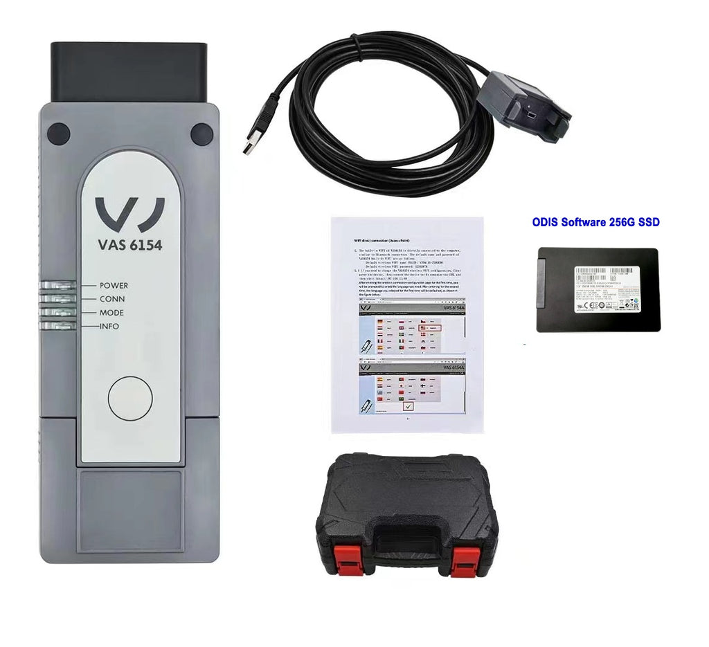 VAS 6154A DoIP OBD2 Scanner Original 1:1 For V-AG Diagnositc Tool CAN ...