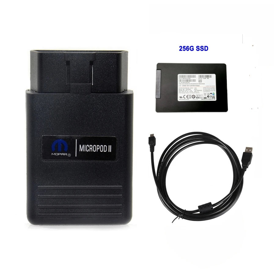 wiTech MicroPod 2 with V17.04.27 Software for Chrysler Diagnosis and p