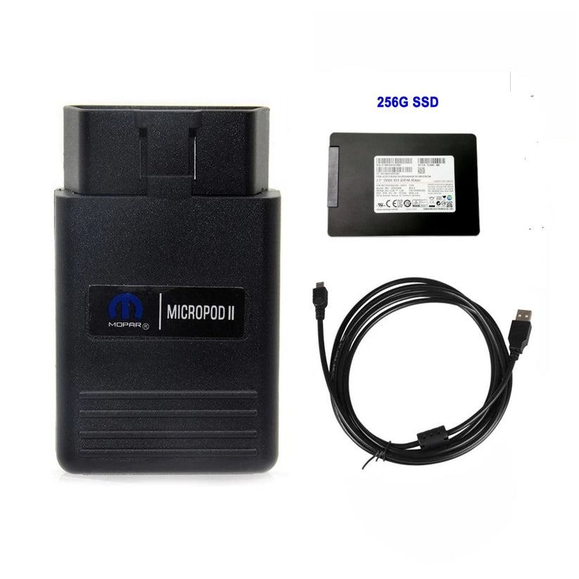 wiTech MicroPod 2 with V17.04.27 Software for Chrysler Diagnosis and p