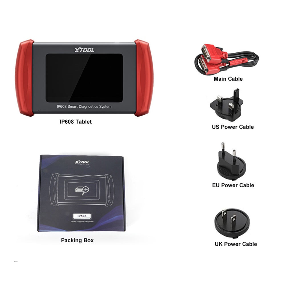 XTOOL Inplus IP608 OBD2 Scanner Diagnostic Tool – VXDAS Official Store