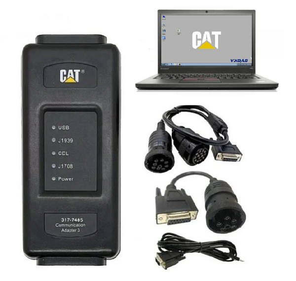 CAT Caterpillar ET4 Diagnostic Communication Adapter IV CAT truck Diag ...