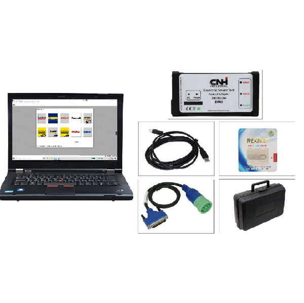 CNH DPA5 Diagnostic Kit New Holland Electronic Service Tool Dearborn ...