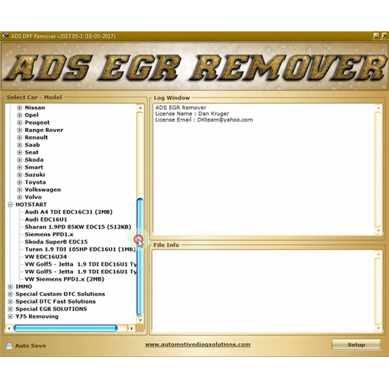 Professionale DPF+EGR REMOVER 3.0 Lambda Hotstart Flap, O2, DTC 2 ...