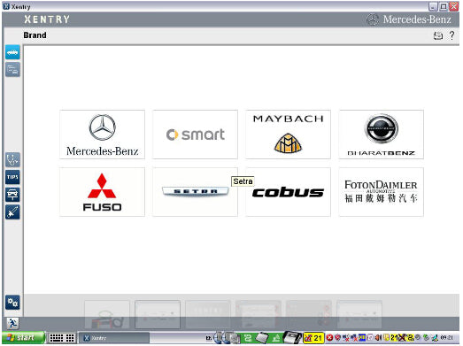 Mitsubishi Fuso Xentry Truck Diagnostic Software HDD for Mitsubishi Fu