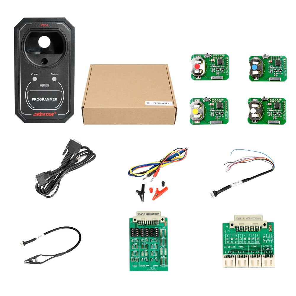 OBDSTAR P001 Programmer RFID & Renew Key & EEPROM Functions 3 in 1 Get ...