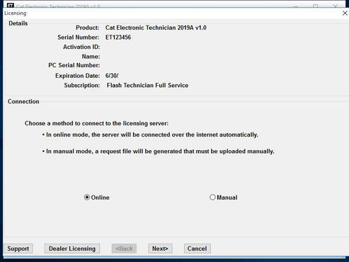 CAT ET Software 2024C Caterpillar Electronic Technician Diagnostic Software