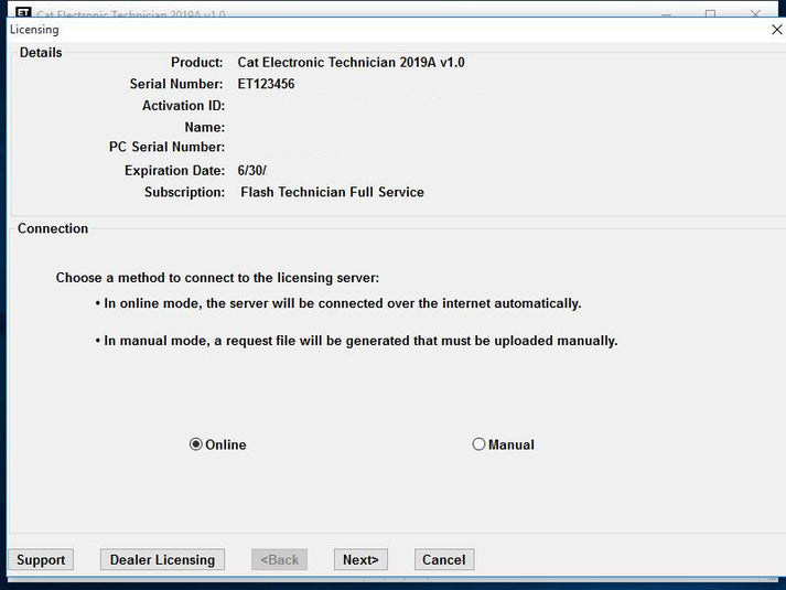 CAT ET Software 2024C Caterpillar Electronic Technician Diagnostic Software