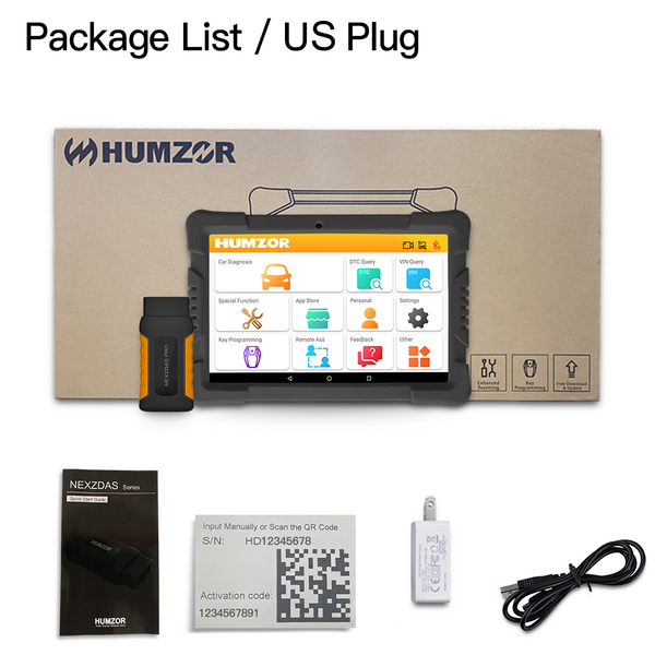 NEXZDAS Pro with Tablet Full-System Diagnosis Tool for Passenger Cars ...
