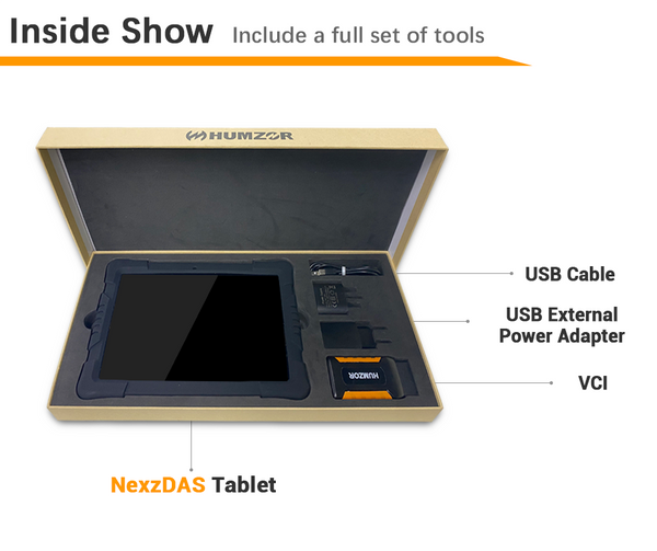 NEXZDAS Pro with Tablet Full-System Diagnosis Tool for Passenger Cars ...
